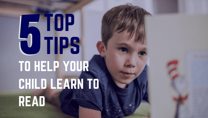 5 Top Tips for Helping Your Child Learn To Read - The Hector Trust